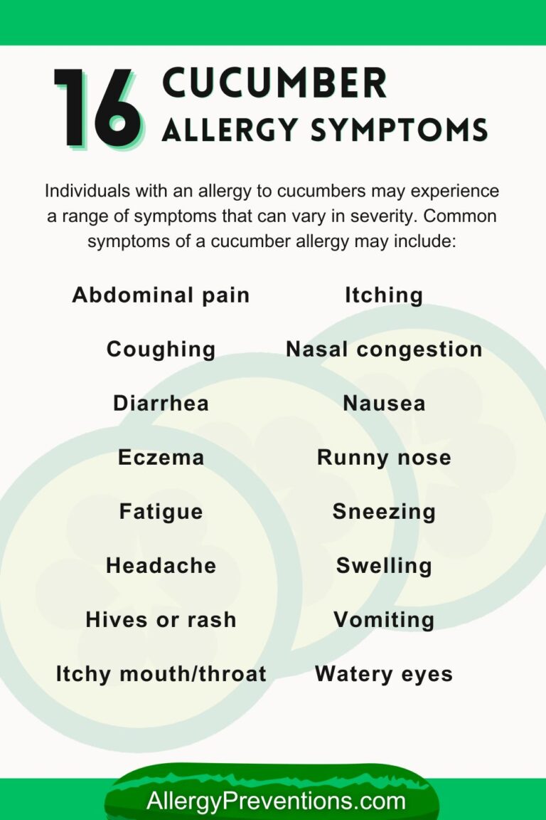 Navigating A Cucumber Allergy: Causes, Symptoms, and Solutions