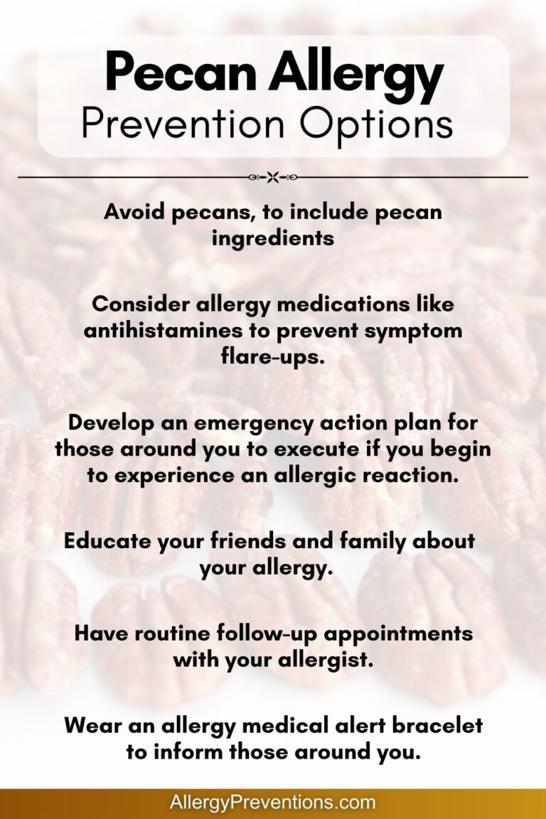 A Practical Guide to A Pecan Nut Allergy - Allergy Preventions